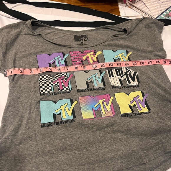 MTV | Tops | Vintage Mtv Crop T Shirt | Poshmark